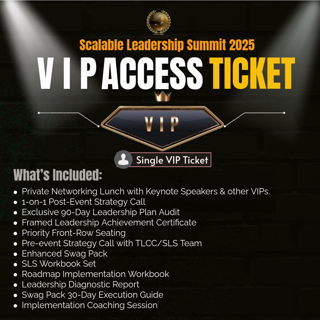 VIP Access Ticket - Scalable Leadership Summit
